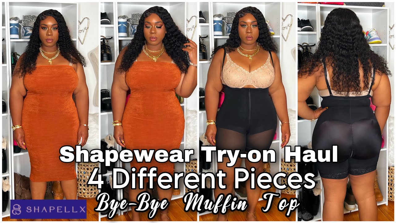 From Tummy Control To Booty-Lifting Magic | Shapewear Try On Haul | 4 Different Pieces ...