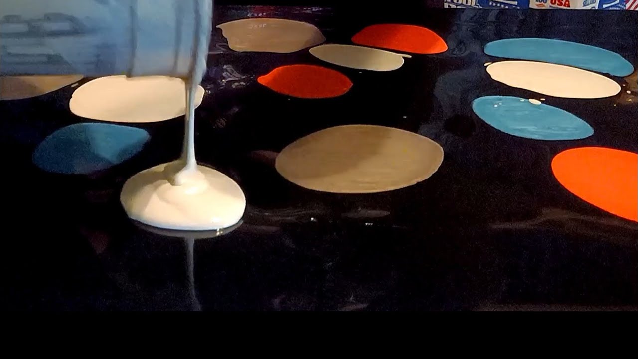 Short PUDDLE POUR Video!! Check Out the Vibrant Colors in this ...