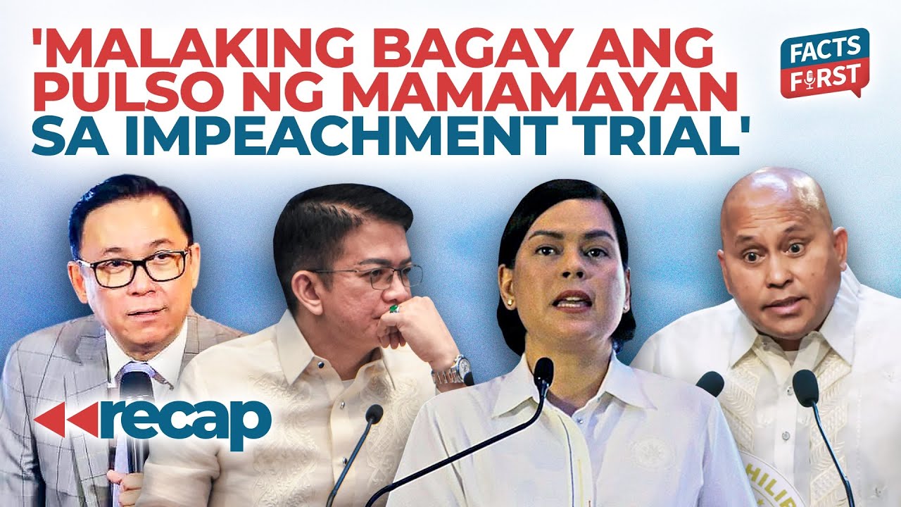 Eto ang galaw kung “experienced” ang senador sa impeachment trial - YouTube