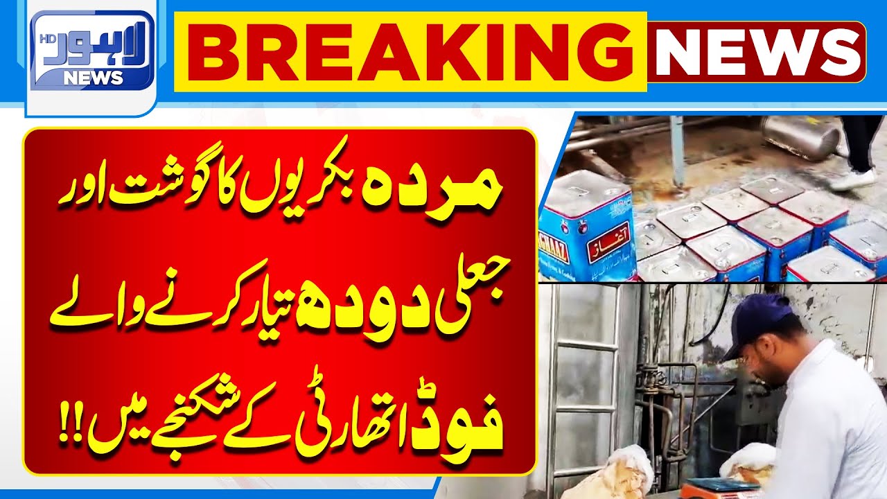 Food Authority Cracks Down on Dead Goat Meat and Fake Milk Producers ...