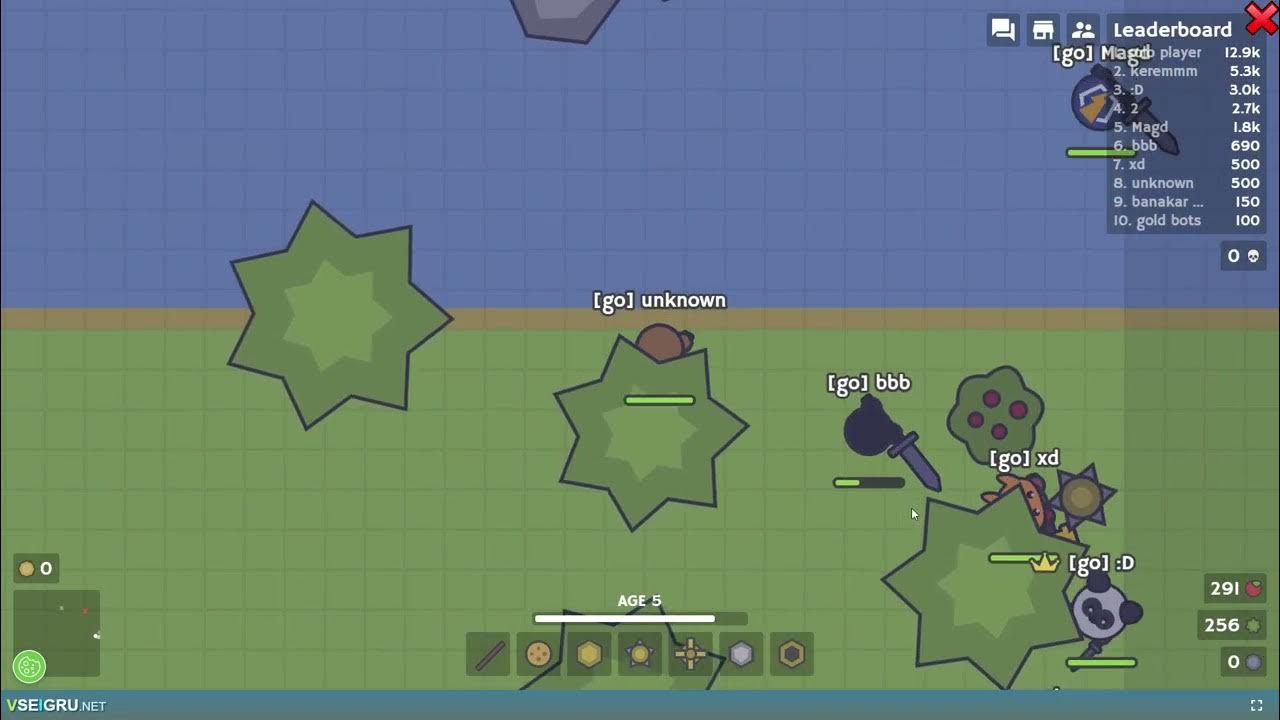 Игра Муму ио - YouTube