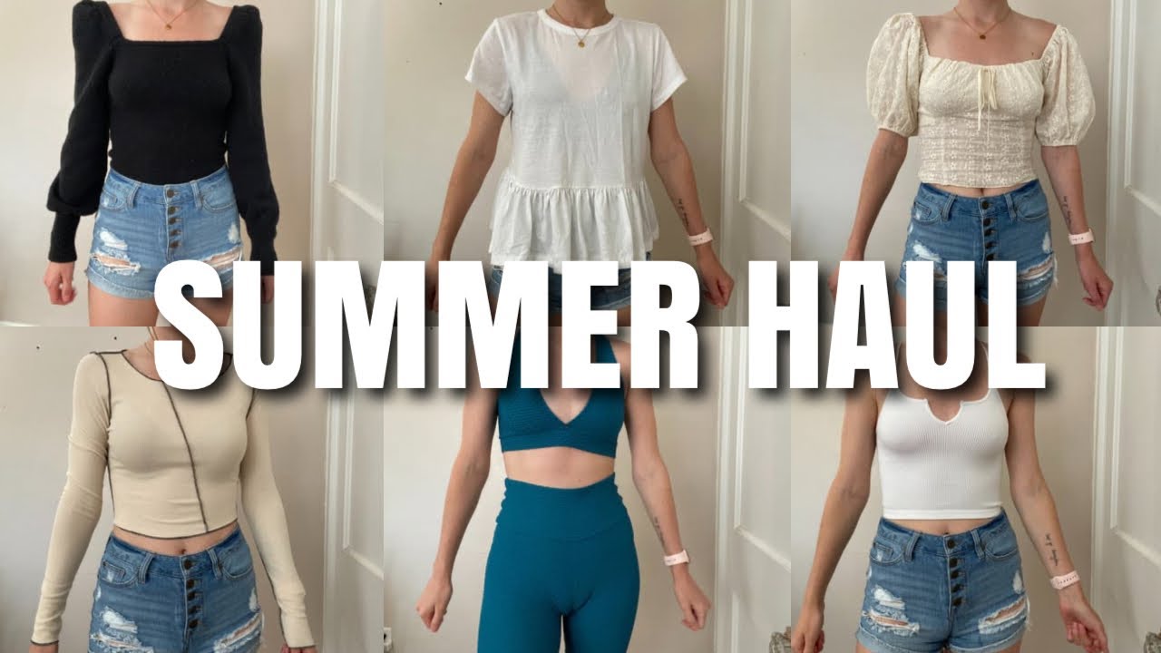 Summer Try On Haul Youtube