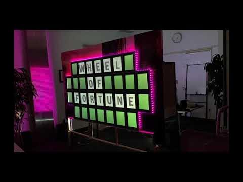 Wheel of Fortune Project with Arduinos and Excel - YouTube