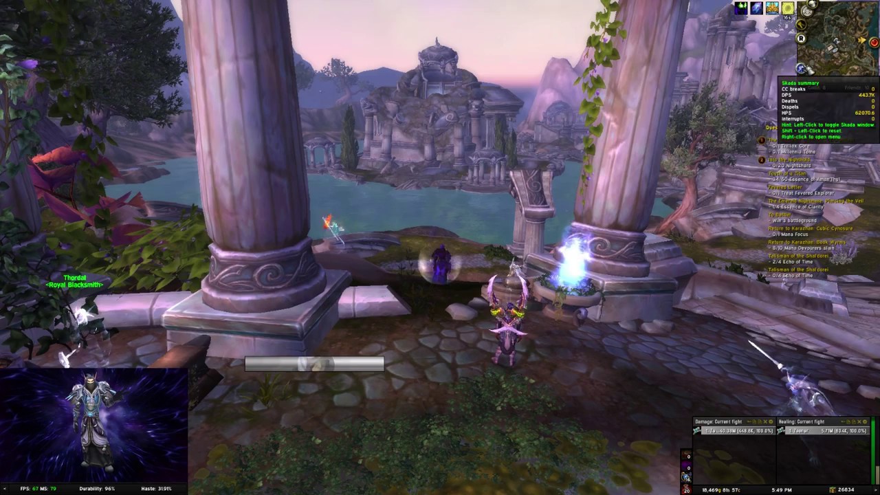 How to open a second Skada window - YouTube