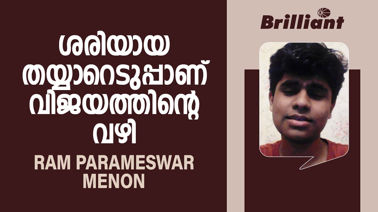Proper Preparation Is The Way Of Victory | Ram Parameswar Menon - Go IT