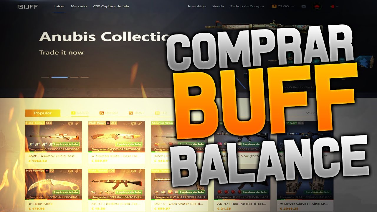 COMO USAR O BUFF [MAIOR MERCADO SKINS CSGO] - YouTube