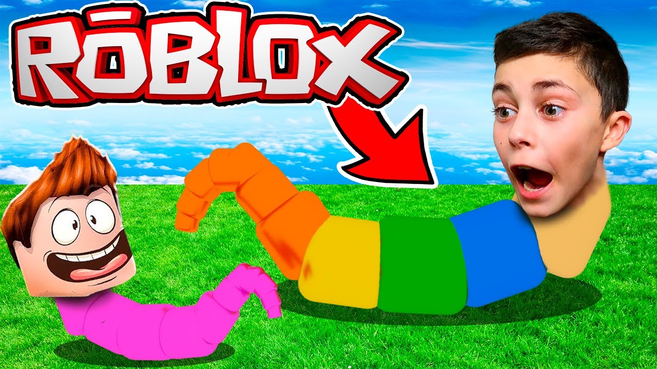 Playing SLITHER.IO IN ROBLOX! - Wormface - YouTube