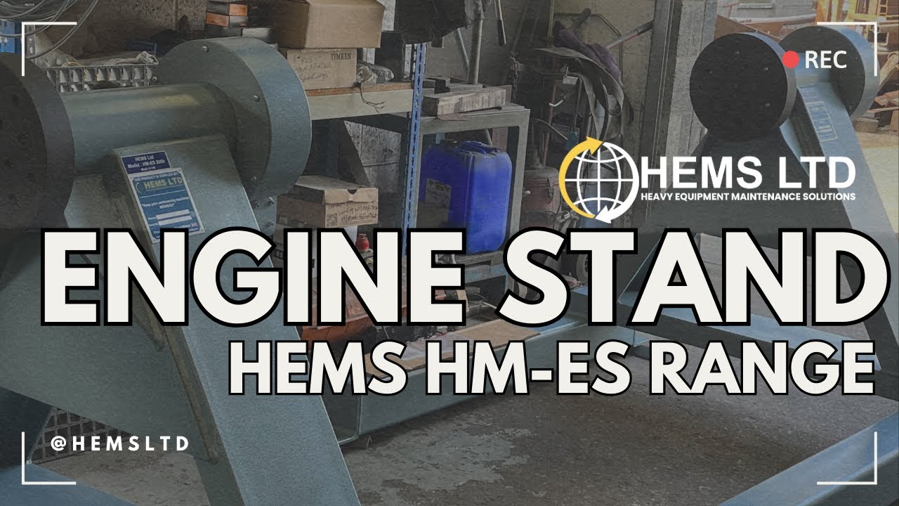Rotating Engine Stand // HEMS LTD - YouTube