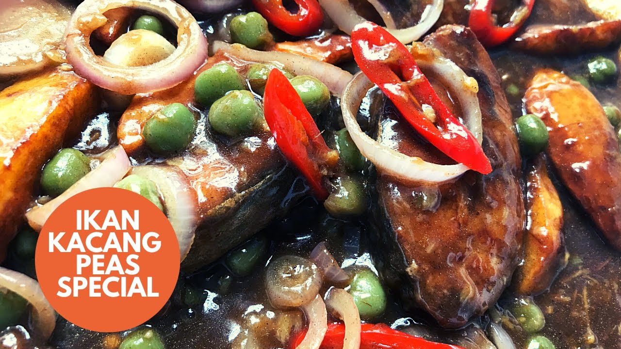 Ikan Kacang Peas Special/Special Green Peas Fish - YouTube