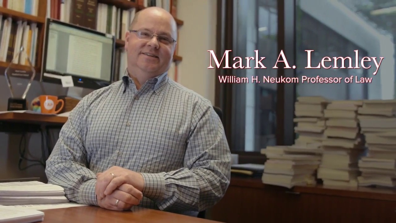 Mark Lemley on Value of Clinical Education for all SLS Students - YouTube