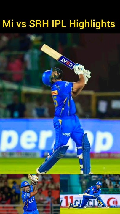 kal ka match Kaun jita, Mi vs SRH 2025 highlights, SRH vs Mi 2025 highlights, kal ka match ...