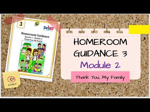 Homeroom Guidance 3 Module 2| THANK YOU, MY FAMILY! - YouTube