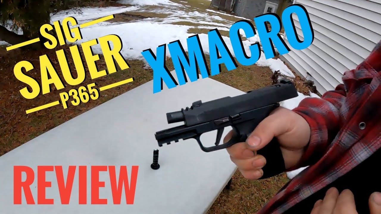 Sig Sauer P365 Xmacro Comp Review! How Did This 17 Round 9MM Do? - YouTube