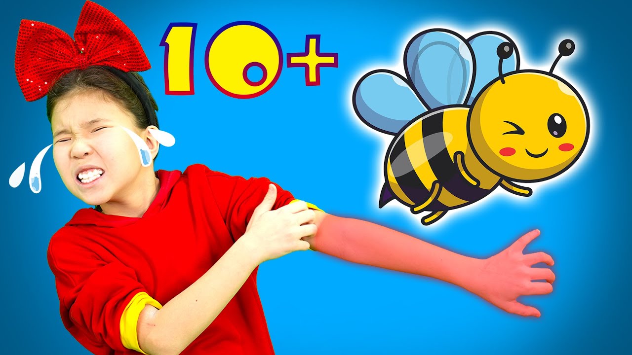The Bees Go Buzzing + More Kids Songs & Nursery Rhymes | Yummy Kids ...