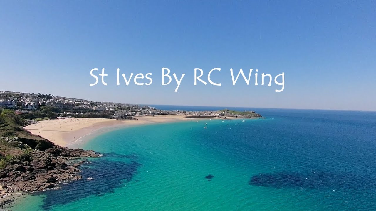 St.Ives Cornwall Beautiful Beaches Sea Front Aerial Footage 2025 - YouTube