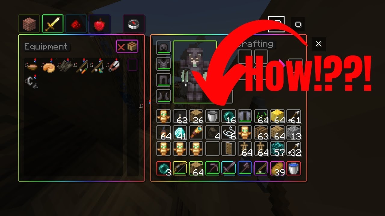 PAANO BA GAWIN ANG ANIMATED RGB INV GUI SA|MINECRAFT - YouTube