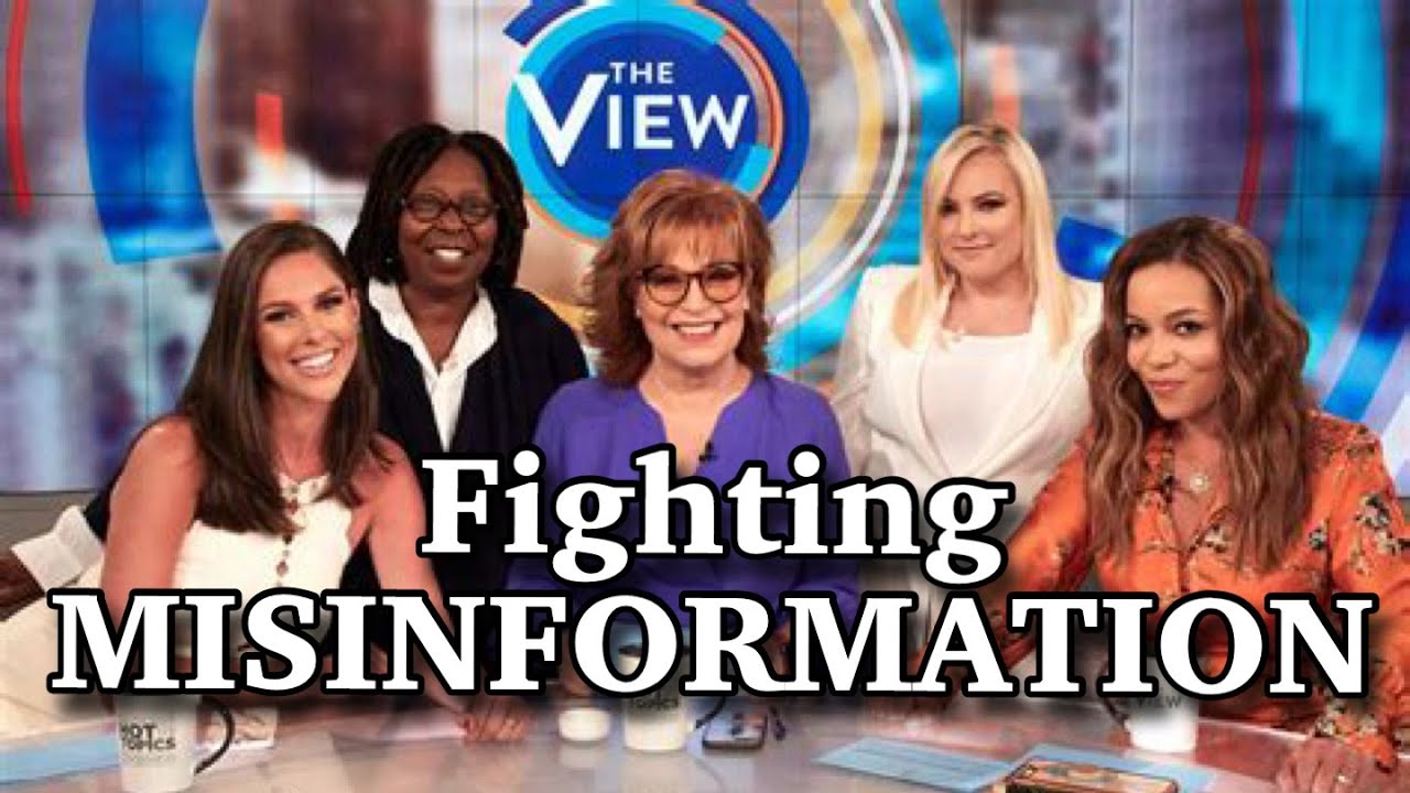 The View Fights "MISINFORMATION" - YouTube