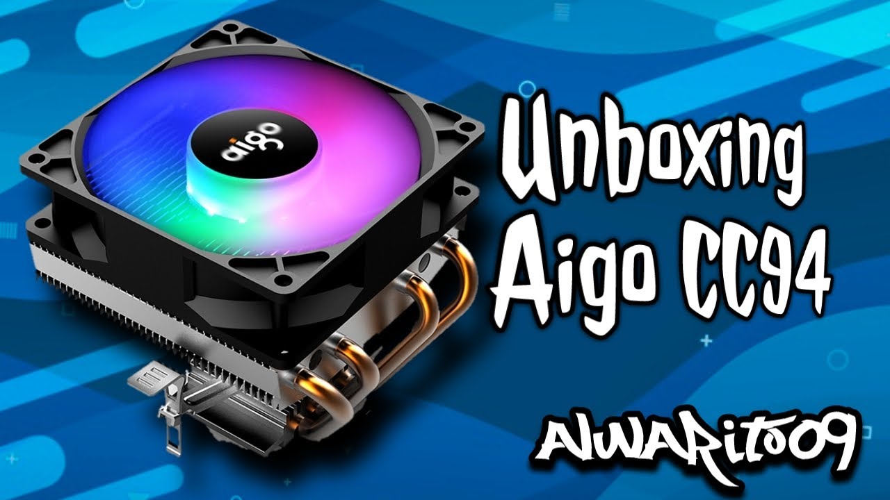 Unboxing Disipador de Aliexpress (Aigo CC94) - YouTube