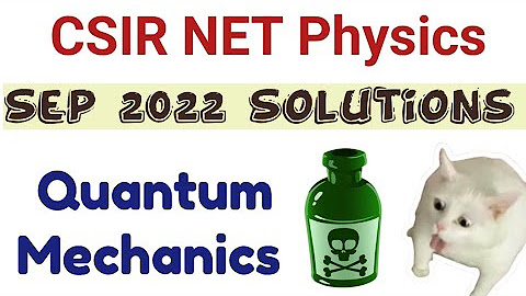 CSIR NET Sep 2022 Complete Solutions - YouTube