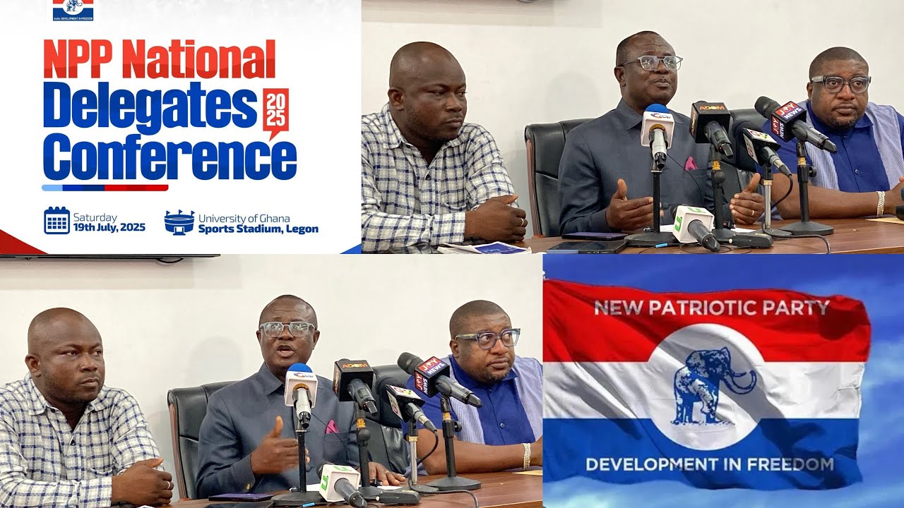 NPP To hold it Delegates Conference on 18th and 19 July 2025. - YouTube