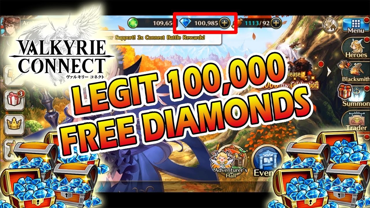Valkyrie Connect Hack Guide 2024 How To Get DIAMONDS 🔥 iOS/Android ...