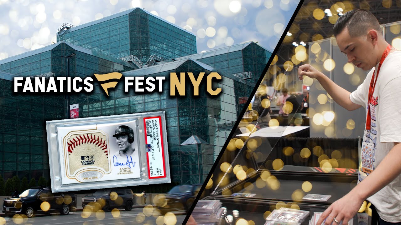 Setting up As a DEALER At The FIRST EVER Fanatics Fest 👀 - YouTube