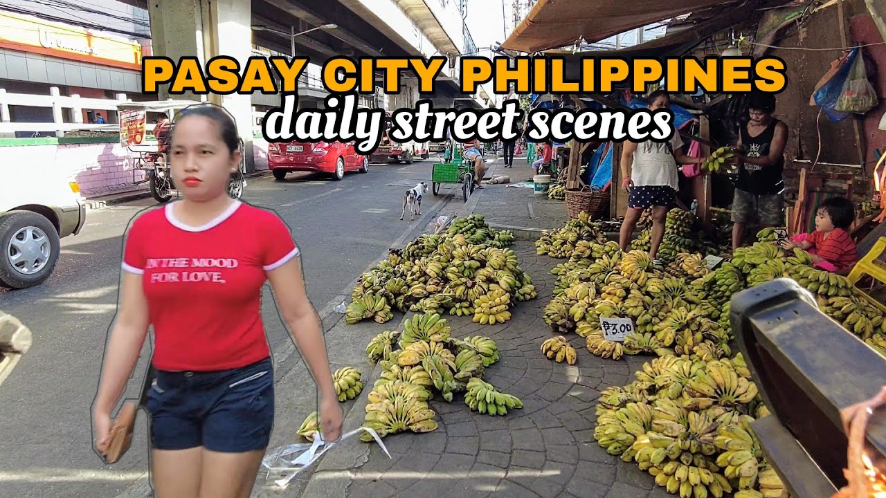 DAILY LIFE SCENES IN PASAY CITY PHILIPPINES [4k] walking tour - YouTube