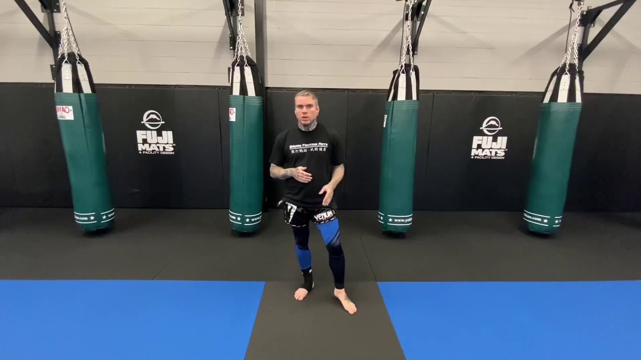 Hopping Kick - Sanda Kickboxing & MMA Techniques - YouTube