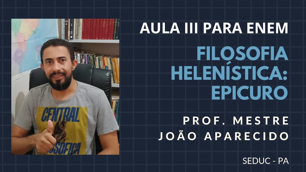 Filosofia helenística: Epicuro (Aulas para o Enem). - YouTube