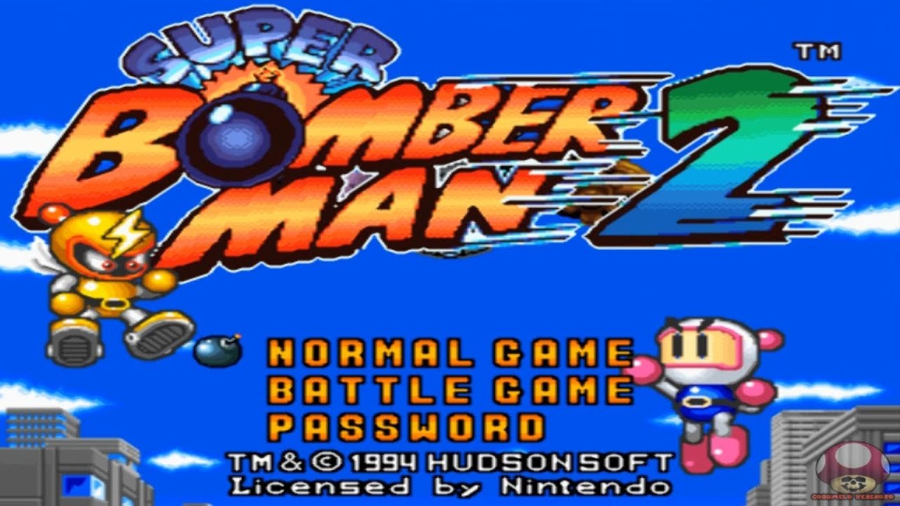 Super Bomberman 2 (Super Nintendo): Intro - Abertura HD - YouTube