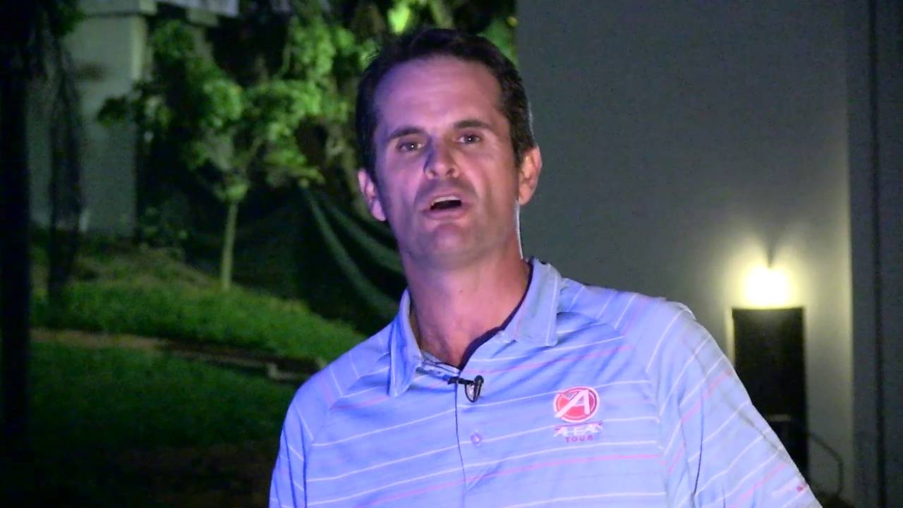 GOLF SIMULATOR DON GAMMON DEMO - YouTube