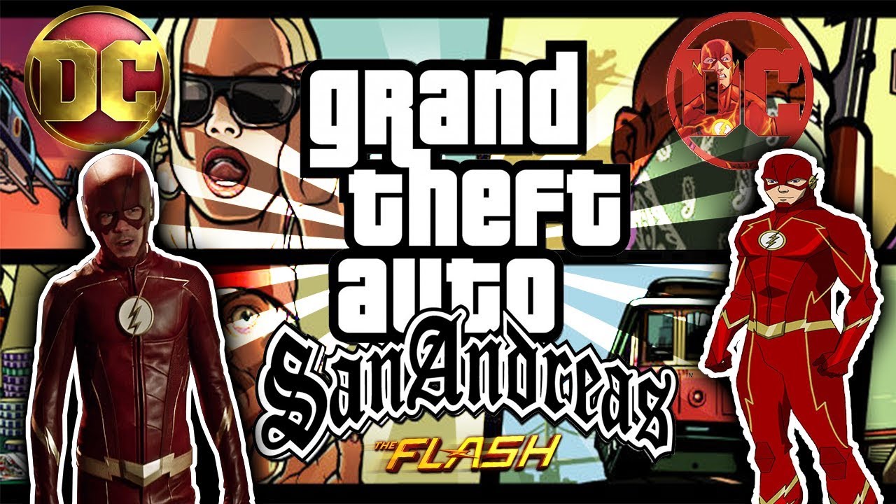 Como Instalar Mod De The Flash Para Gta San Andreas Parte 1 - YouTube