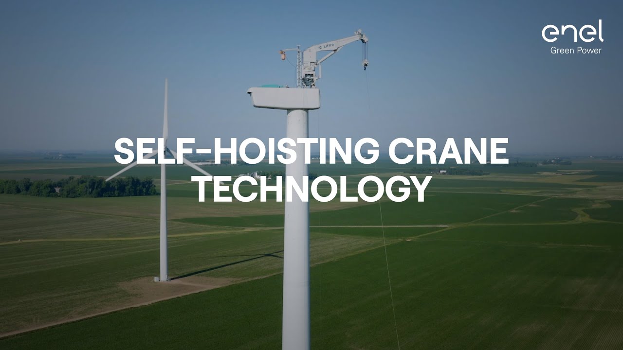 Self-hoisting Crane Technology - YouTube
