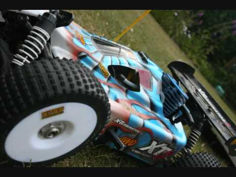 r/c Nitro powered XTM XT2 X - terminator Radio Control car - YouTube