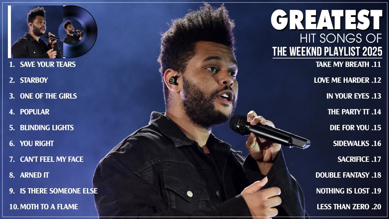The Weeknd Greatest Hits Full Album 2025 - The Weeknd Best Songs ...
