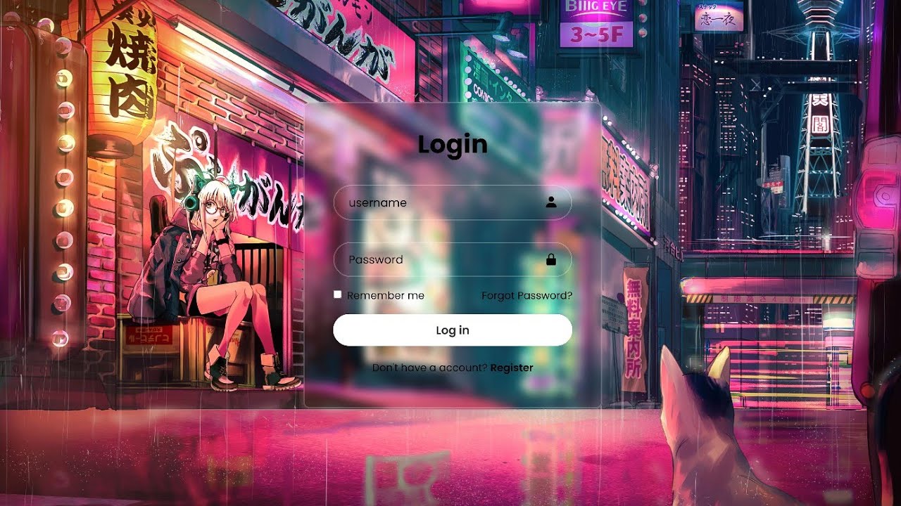 Asmr Coding Experience Stylish Login Form With Html And Css Youtube