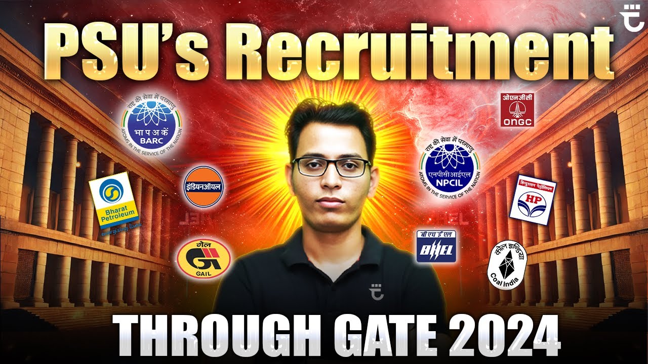 PSU's Through GATE 2024 | Announcements | Sumit Prajapati - YouTube