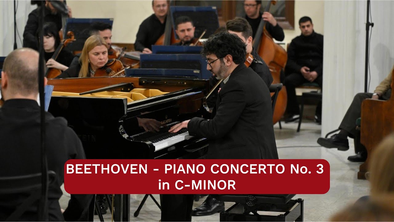 Beethoven - Piano Concerto No. 3 in C-Minor, Karim Said, Pianist ...