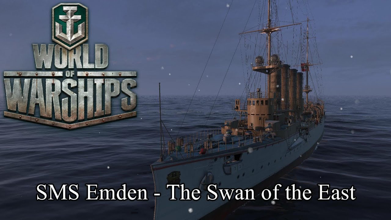 World of Warships - SMS Emden - The Swan of the East - YouTube