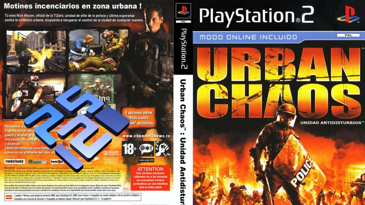 Urban Chaos: Riot Response - PS2 ISO (PCSX2) - YouTube