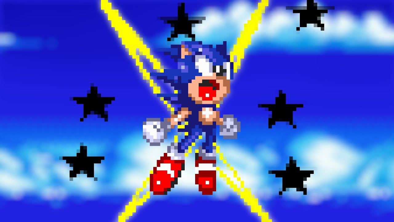 Ultra Archie Sonic in Sonic 3 A.I.R. - YouTube