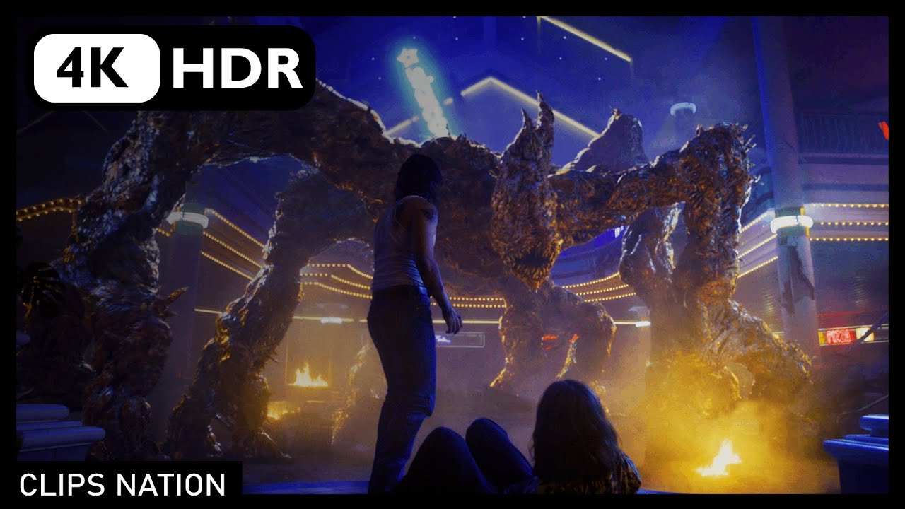 Mind Flayer vs Firecrackers | Starcourt Scene | Netflix | Stranger Things (S3E08) (2019) [4K ...