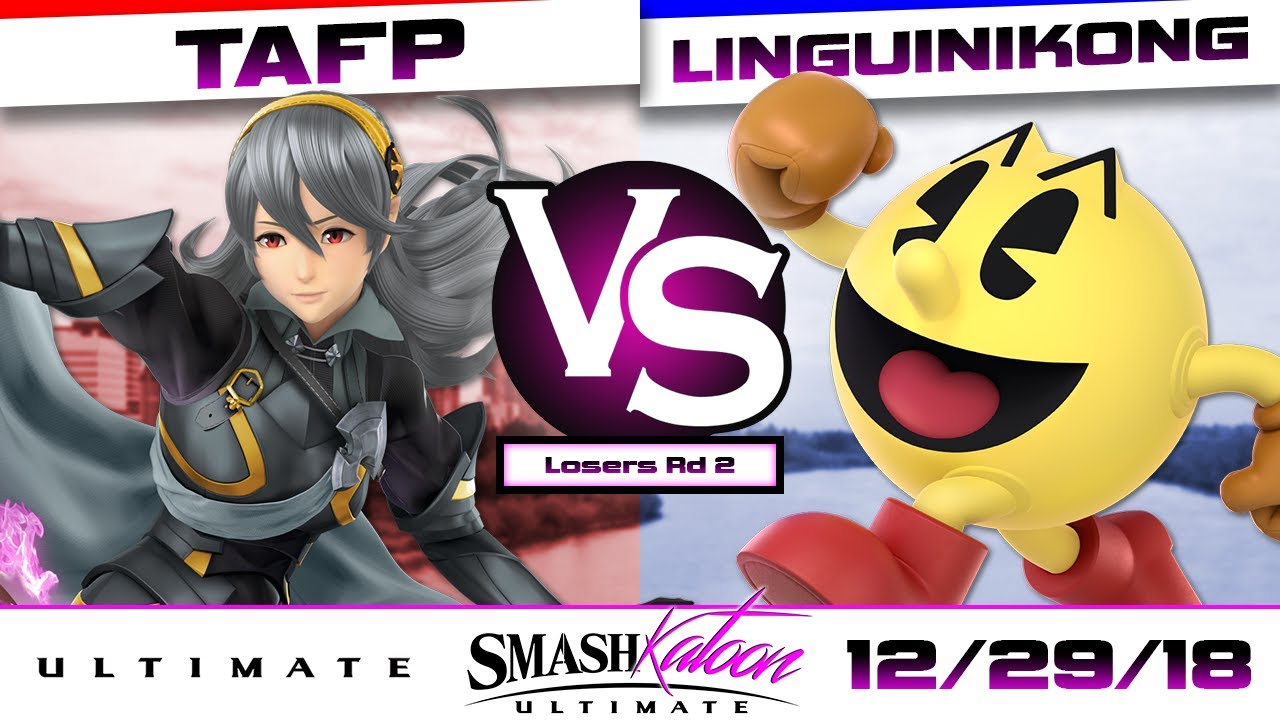 Tafp (Corrin) vs. LinguiniKong (Pac-Man) - Losers Rd 2 - Smashkatoon 36 ...