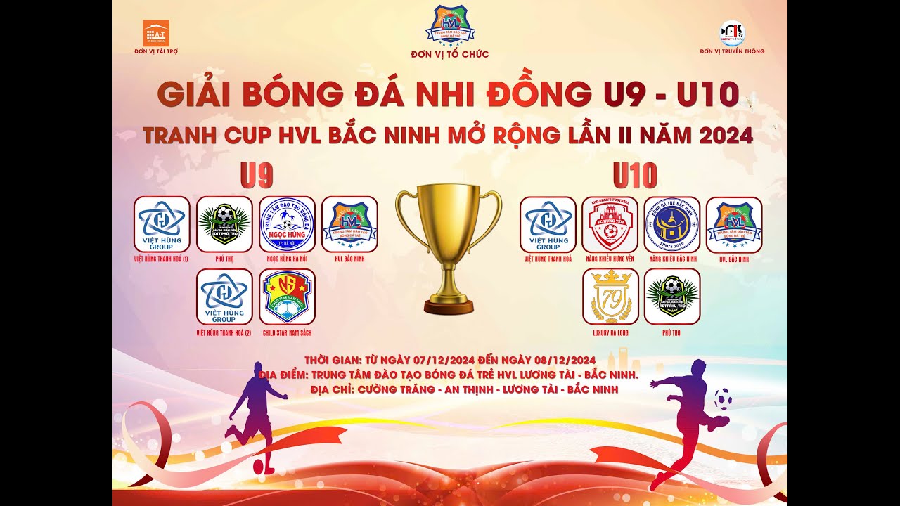 🔴 TRỰC TIẾP: U9 CHILD STAR vs U9 VIỆT HÙNG THANH HÓA 1🏆 Giải bóng đá nhi đồng U9 - U10 cup HVL ...