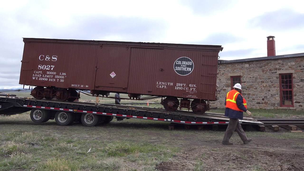 C&S Boxcar 8027 Arrives in Como! (4K) - YouTube