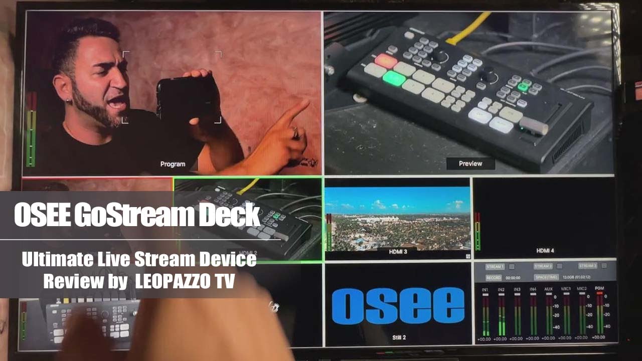 OSEE GoStream Deck, All In One - Ultimate Live Stream Device Review by ...