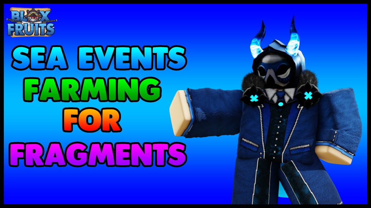 Sea event grinding for fragments | Blox Fruits - YouTube