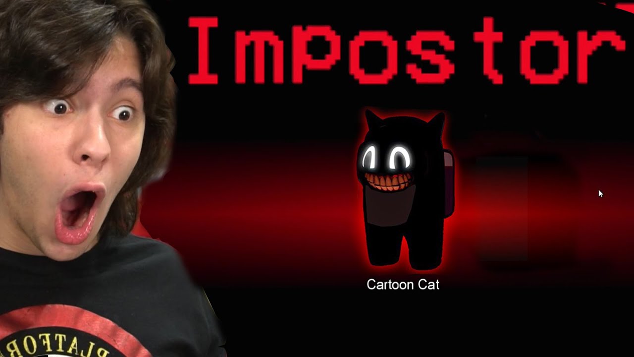 JOGANDO COM O CARTOON CAT IMPOSTOR NO AMONG US!! (Mods) - YouTube