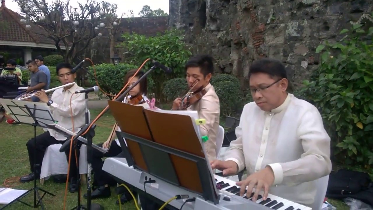 MANILA STRING QUARTET "Please Be Careful With My Heart" WEDDING ...