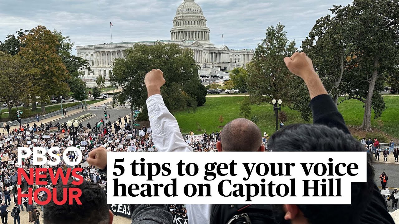 5 tips to get your voice heard on Capitol Hill - YouTube
